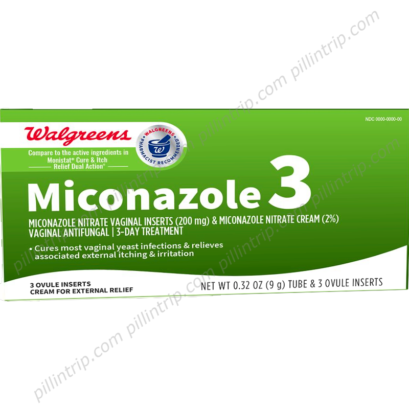Miconazole 3 : Uses, Side Effects, Interactions, Dosage / Pillintrip