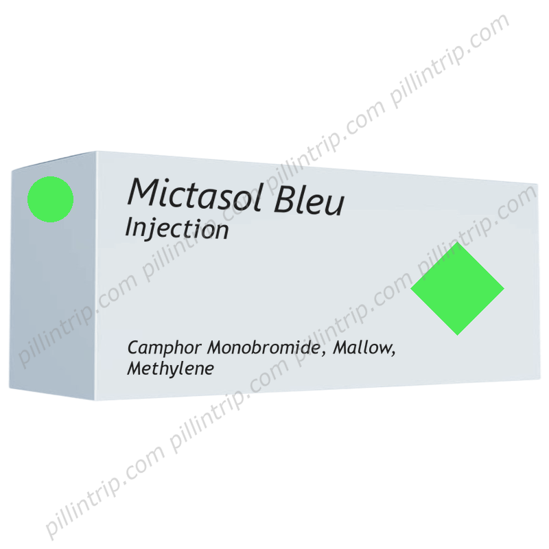 Mictasol Bleu : Uses, Side Effects, Interactions, Dosage / Pillintrip