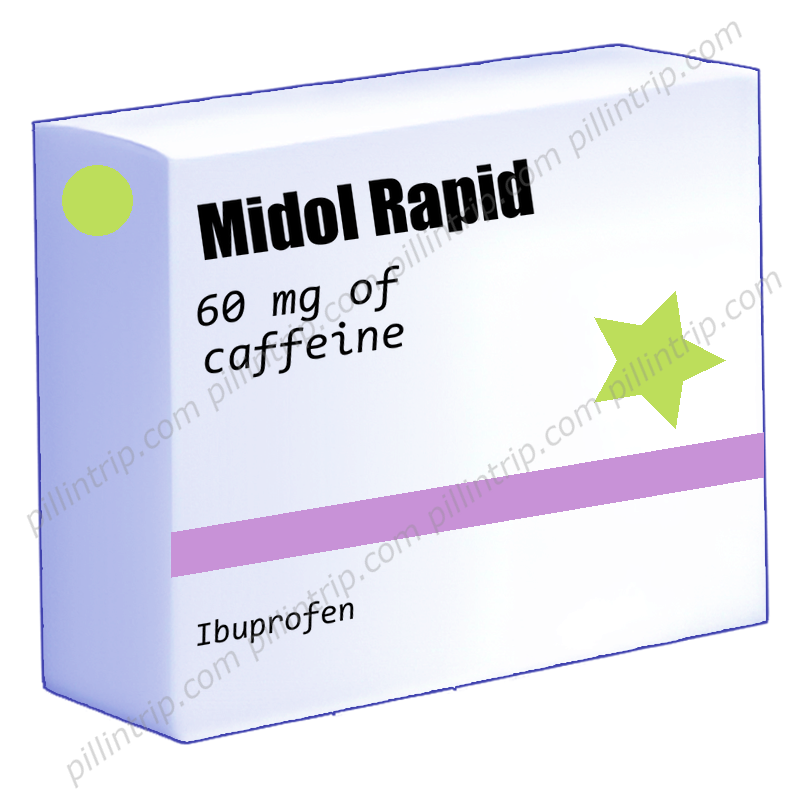 Midol Rapid : Usos, Efectos Secundarios, Interacciones, Dosis / Pillintrip
