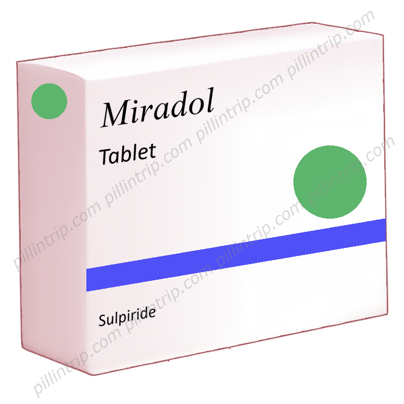 Miradol : Usos, Efectos Secundarios, Interacciones, Dosis / Pillintrip