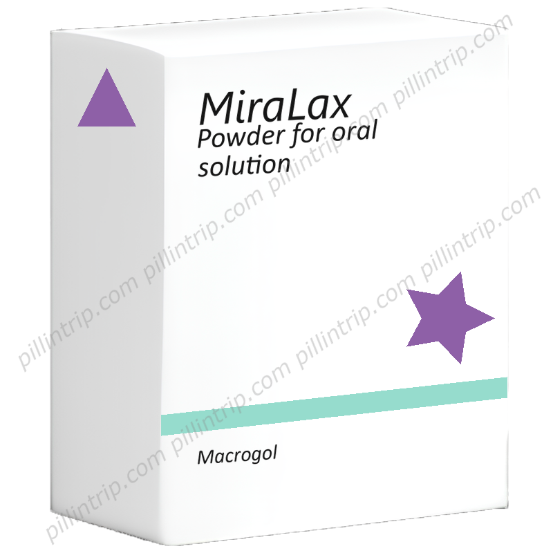 MiraLax : Usos, Efectos Secundarios, Interacciones, Dosis / Pillintrip
