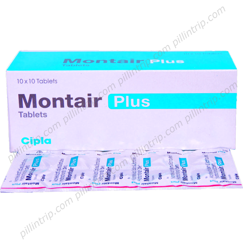 Montair Plus : Uses, Side Effects, Interactions, Dosage / Pillintrip