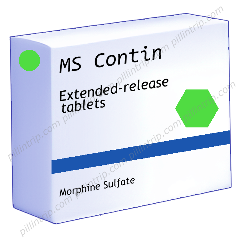MS Contin : Uses, Side Effects, Interactions, Dosage / Pillintrip