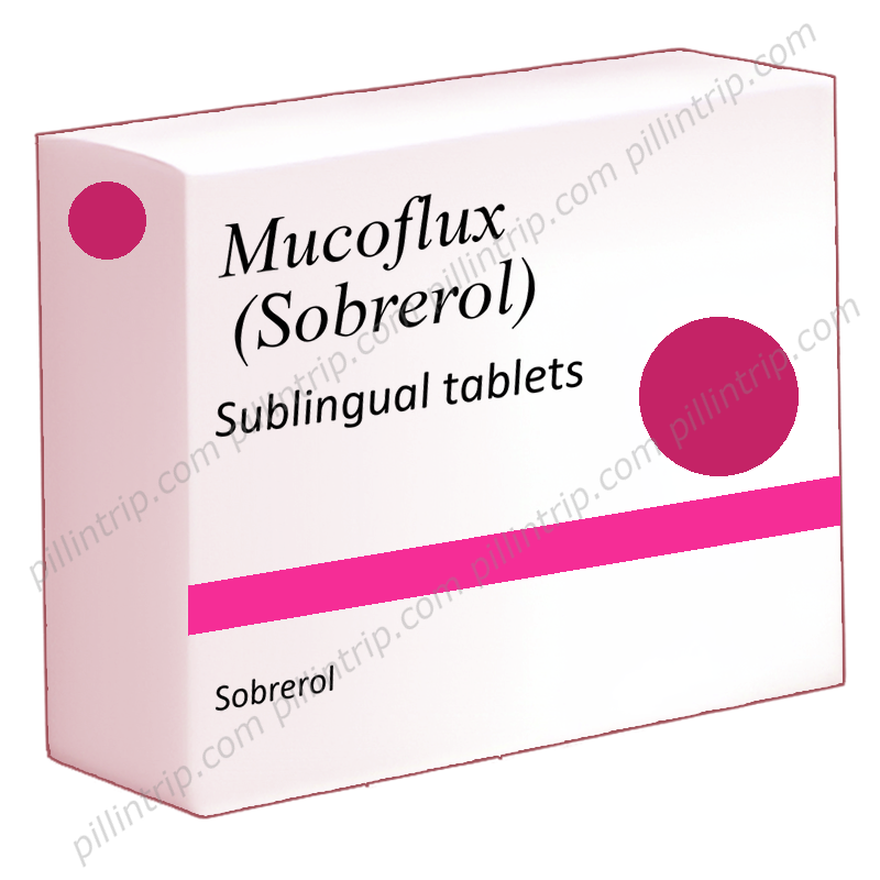 Mucoflux (Sobrerol) : Uses, Side Effects, Interactions, Dosage / Pillintrip