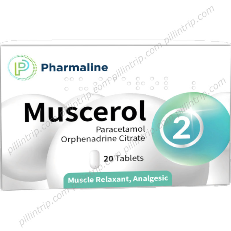 Muscerol (Acetaminophen,Orphenadrine) : Utilisations, Effets ...