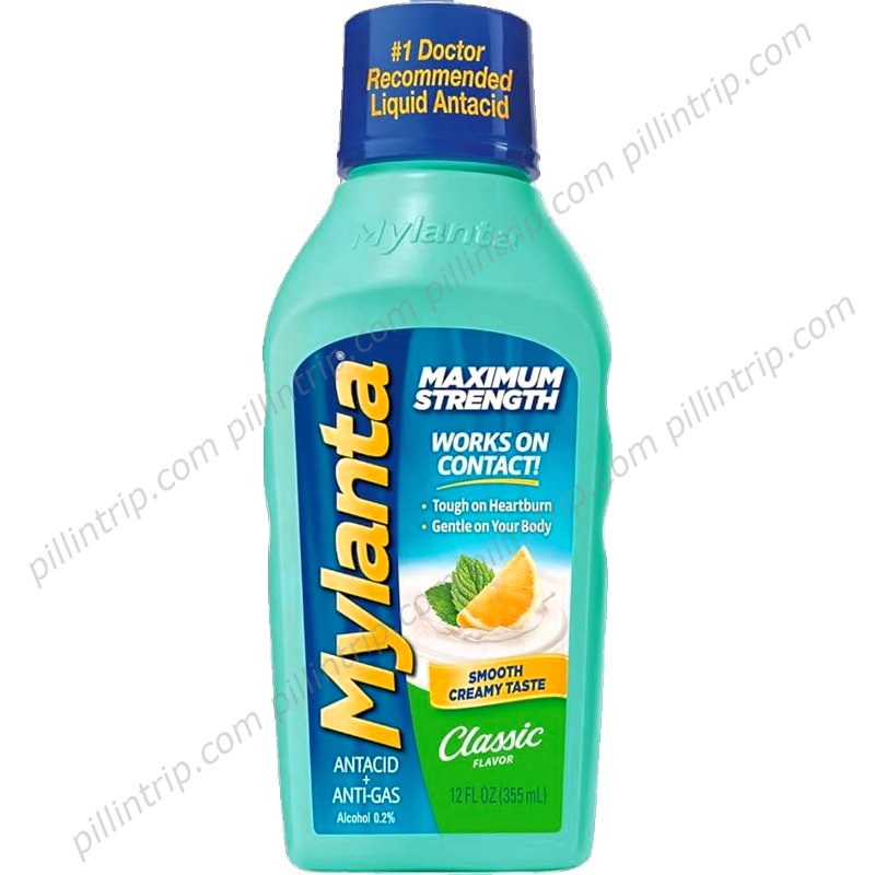 Mylanta Gas Relief Maximum Strength : Utilisations, Effets Secondaires ...