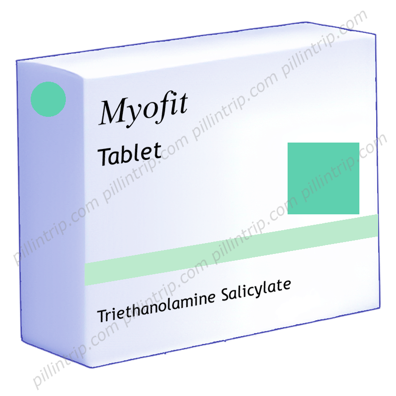 Myofit : Usos, Efectos Secundarios, Interacciones, Dosis / Pillintrip