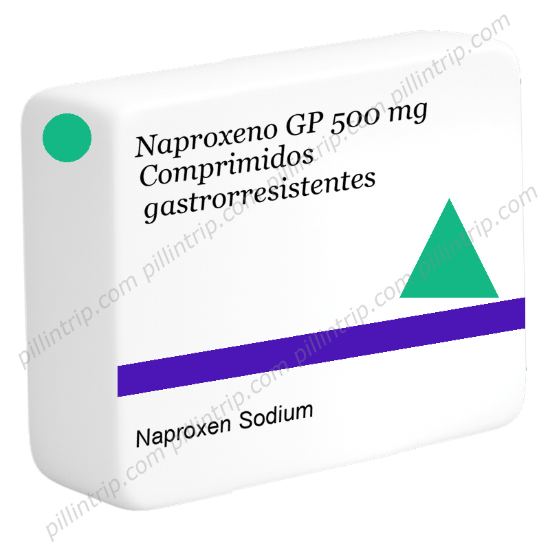 Naproxeno GP 500 mg Comprimidos gastrorresistentes : Uses, Side Effects ...