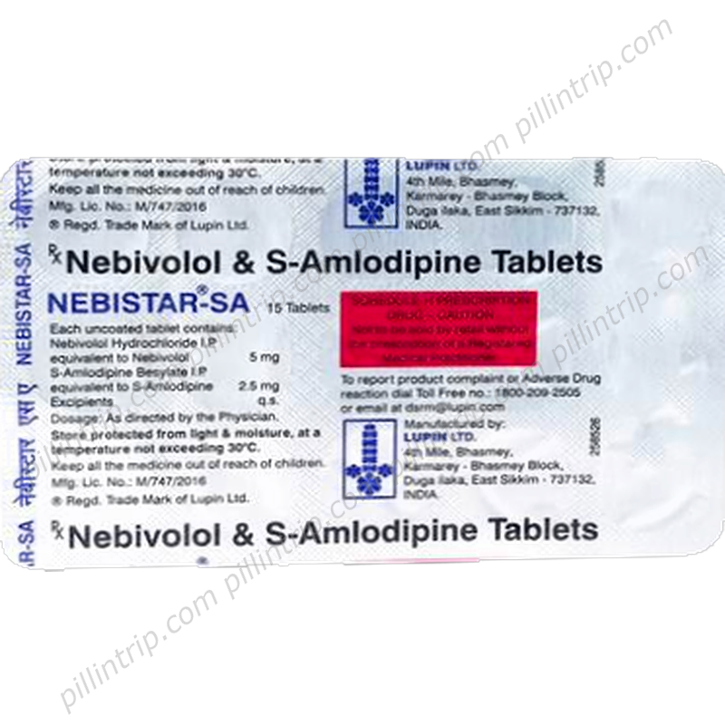 Nebistar-SA : Uses, Side Effects, Interactions, Dosage / Pillintrip