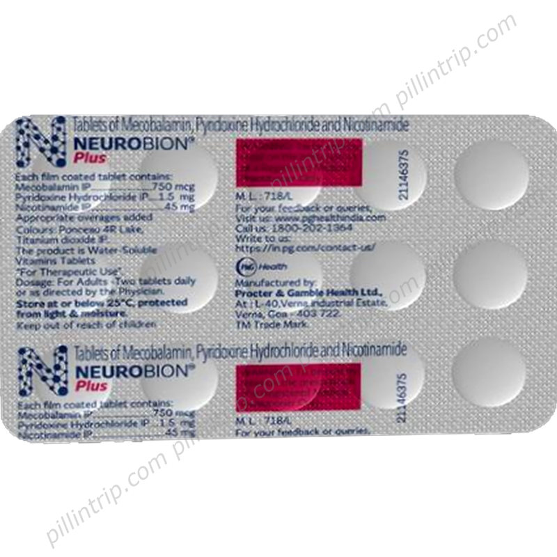 Neurobion Plus : Usos, Efectos Secundarios, Interacciones, Dosis ...