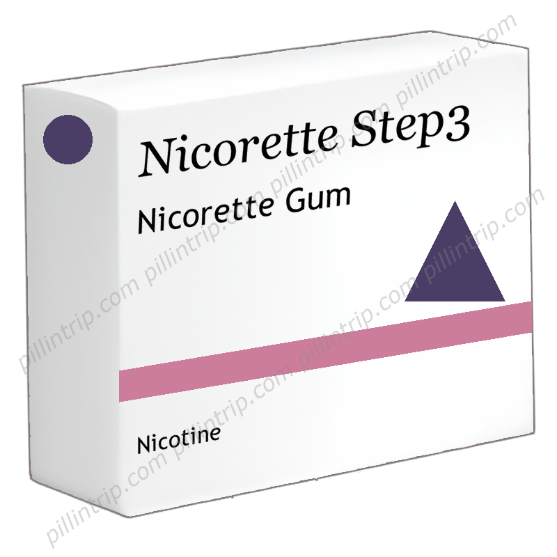 Nicorette Step3 : Применение, Побочные Эффекты, Взаимодействие ...