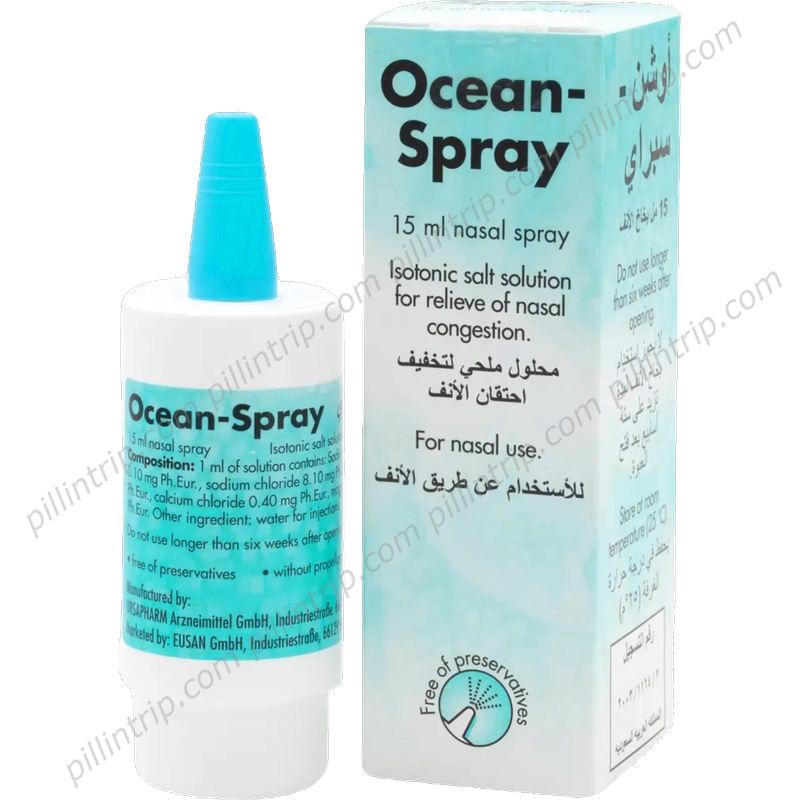 Ocean nasal spray : Uses, Side Effects, Interactions, Dosage / Pillintrip