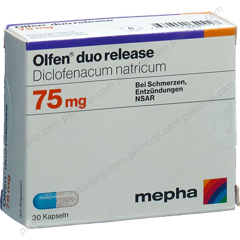 Olfen duo release : Anwendung, Nebenwirkungen, Wechselwirkungen ...