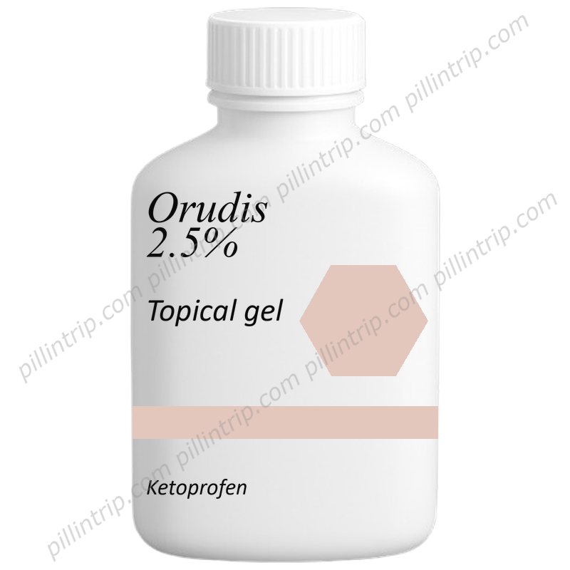 Orudis 2.5% : Uses, Side Effects, Interactions, Dosage / Pillintrip