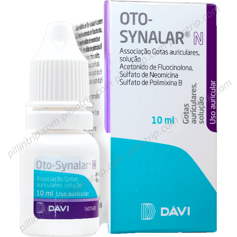 Oto-Synalar N : Usos, Efeitos Colaterais, Interações, Dosagem / Pillintrip