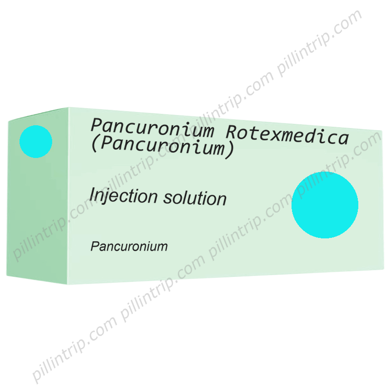 Pancuronium Rotexmedica (Pancuronium) : Применение, Побочные Эффекты ...