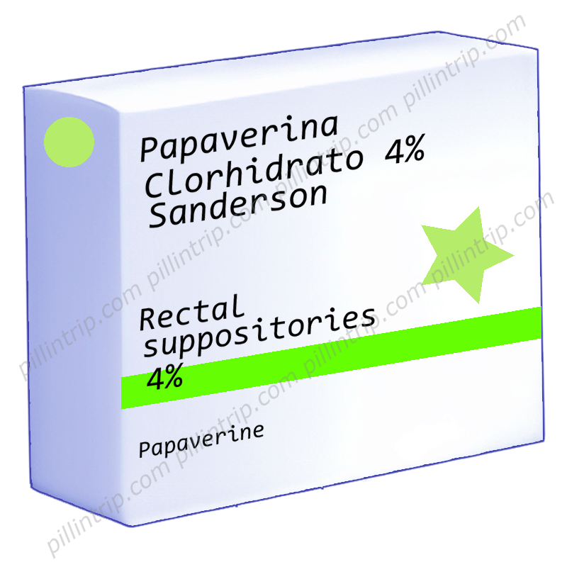 Papaverina Clorhidrato 4% Sanderson : Usos, Efectos Secundarios ...
