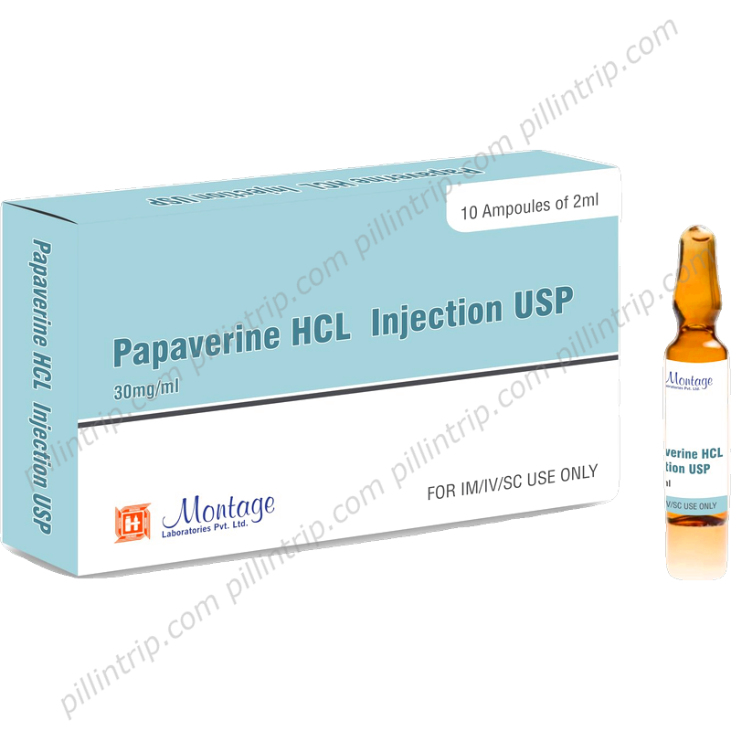 Papaverine Injection : Применение, Побочные Эффекты, Взаимодействие ...