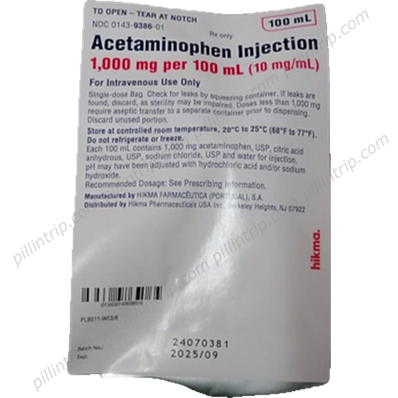 Paracetamol Hikma : Uses, Side Effects, Interactions, Dosage / Pillintrip