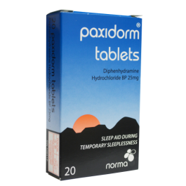 Paxidorm : Uses, Side Effects, Interactions, Dosage / Pillintrip