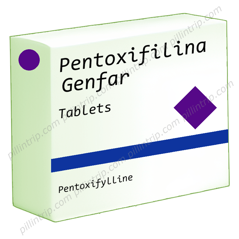 Pentoxifilina Genfar : Uses, Side Effects, Interactions, Dosage ...