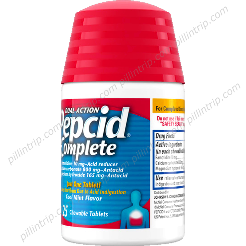 Pepcid Complete : Uses, Side Effects, Interactions, Dosage / Pillintrip