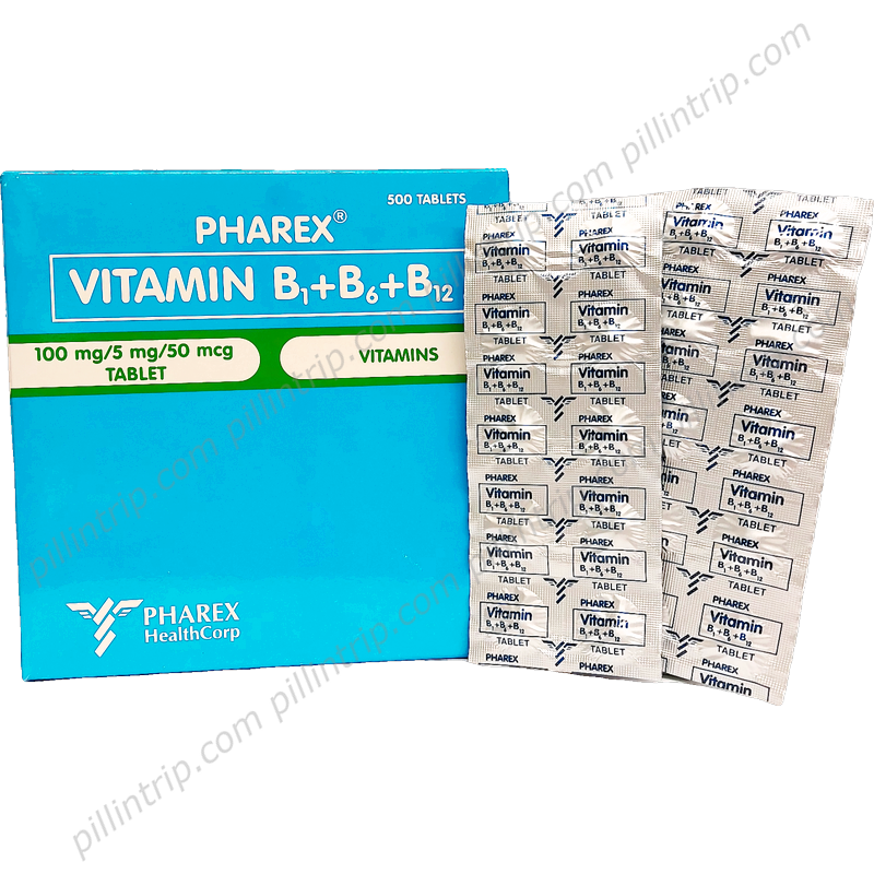 Pharex Vitamin B-Complex : Uses, Side Effects, Interactions, Dosage ...