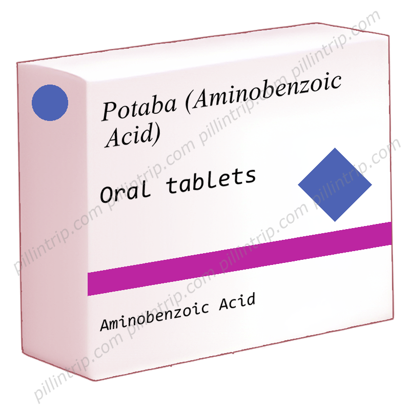 Potaba (Aminobenzoic Acid) : Uses, Side Effects, Interactions, Dosage ...
