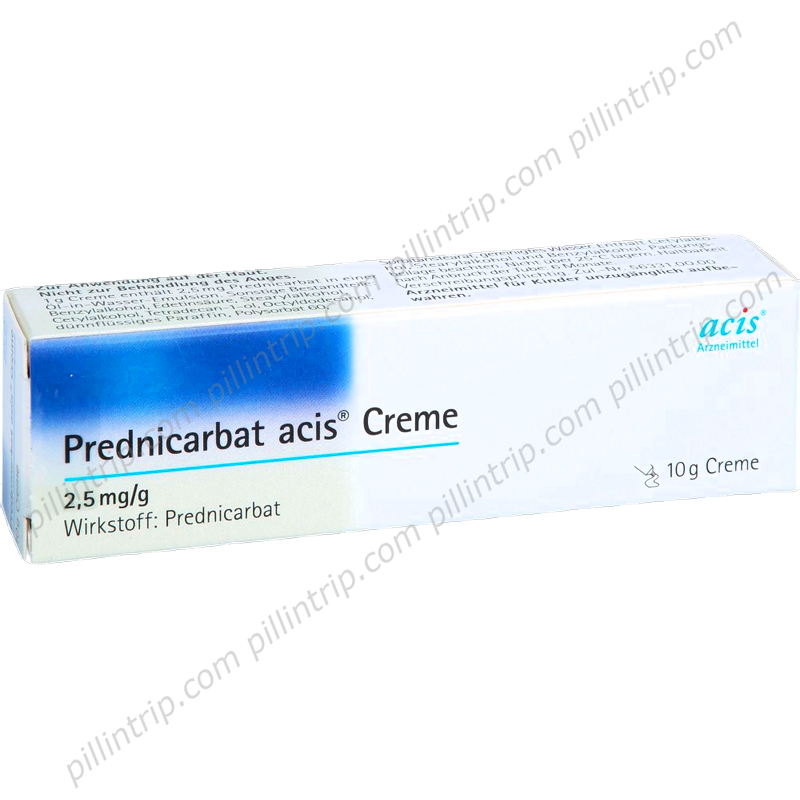 Prednicarbat acis : Uses, Side Effects, Interactions, Dosage / Pillintrip