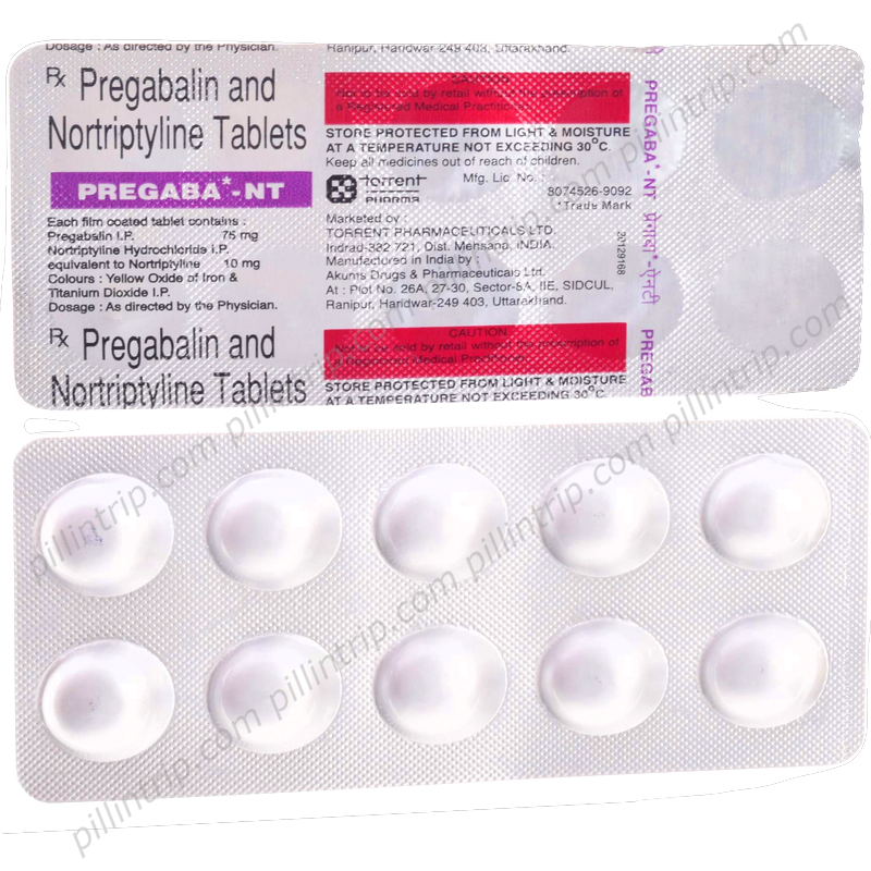 Pregaba NT : Uses, Side Effects, Interactions, Dosage / Pillintrip