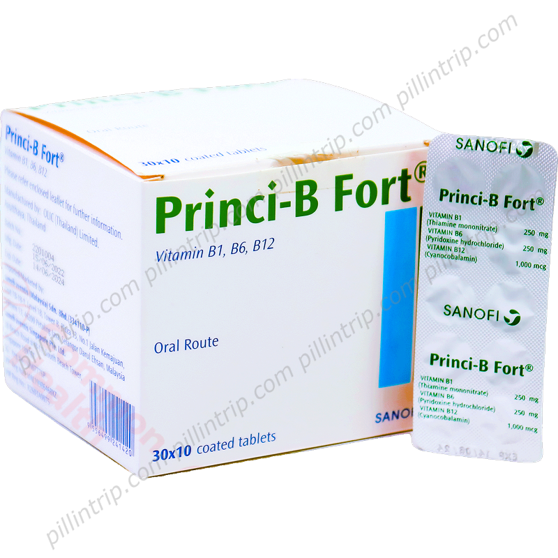 Princi-B Fort : Uses, Side Effects, Interactions, Dosage / Pillintrip