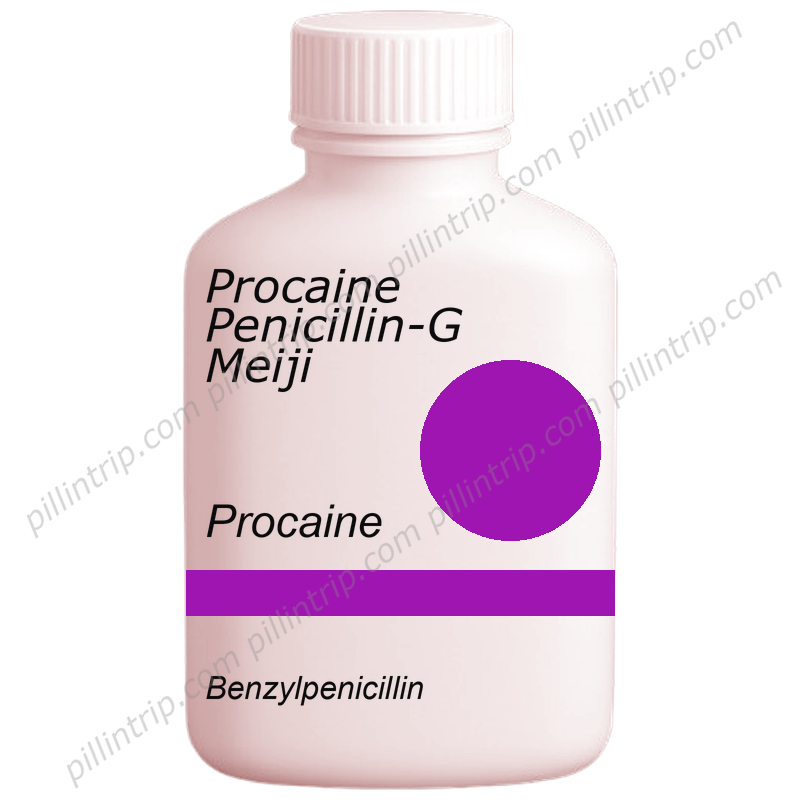 Procaine Penicillin-G Meiji : Uses, Side Effects, Interactions, Dosage ...