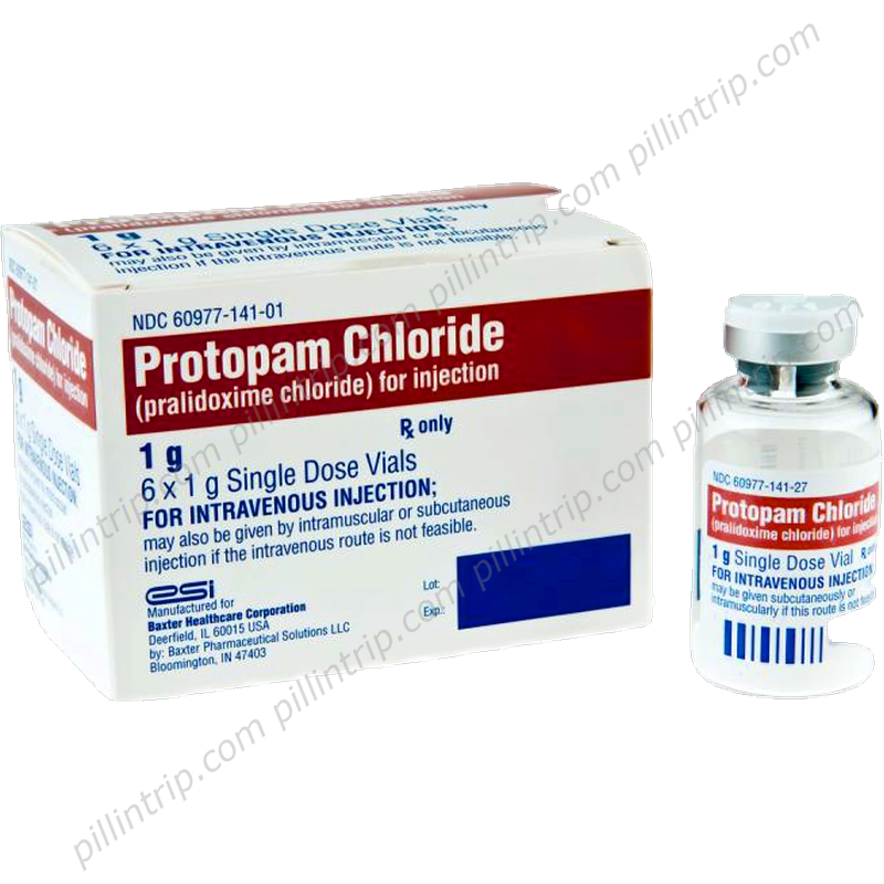 Protopam Chloride : Usos, Efectos Secundarios, Interacciones, Dosis ...
