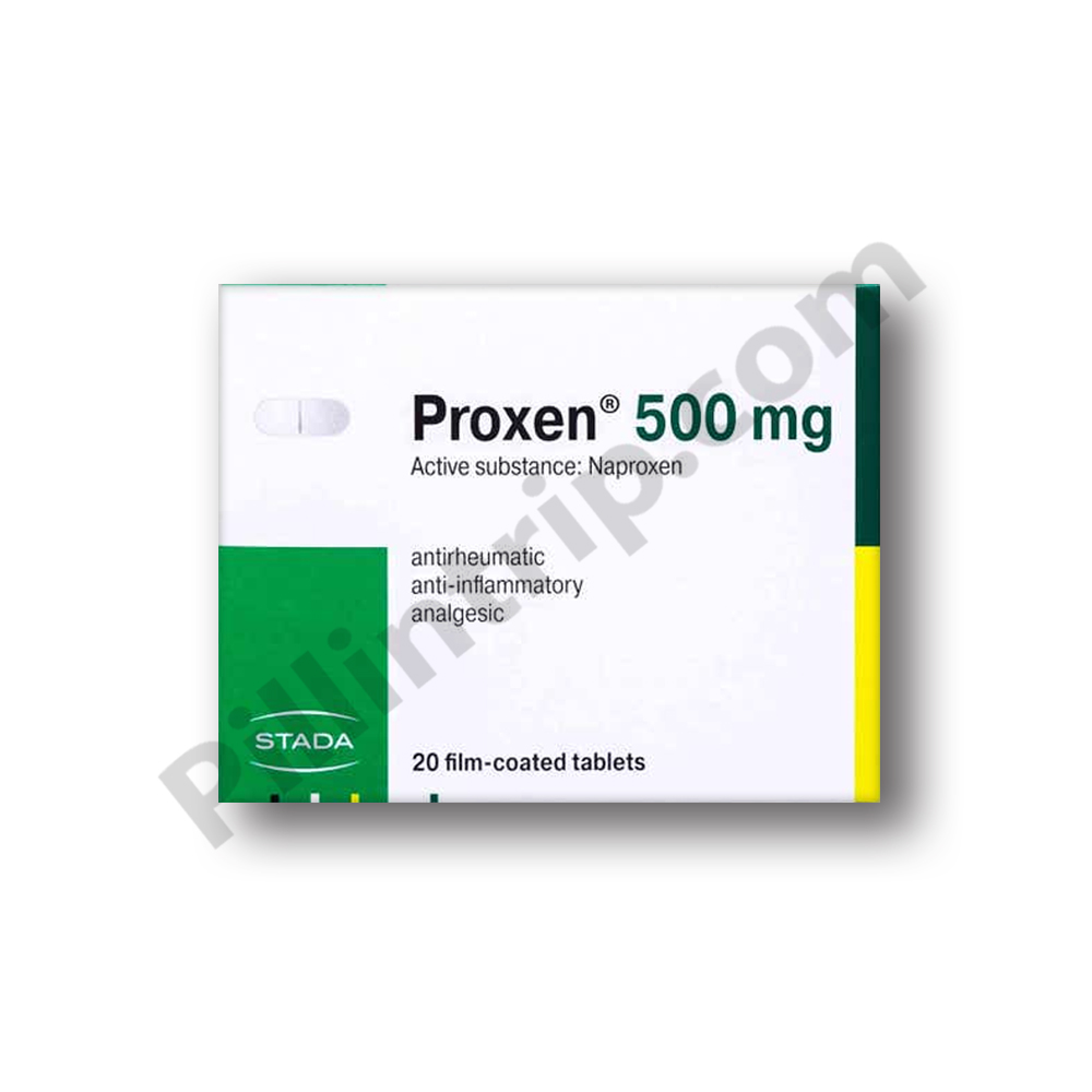 Proxen 500 mg : Anwendung, Nebenwirkungen, Wechselwirkungen, Dosierung / Pillintrip