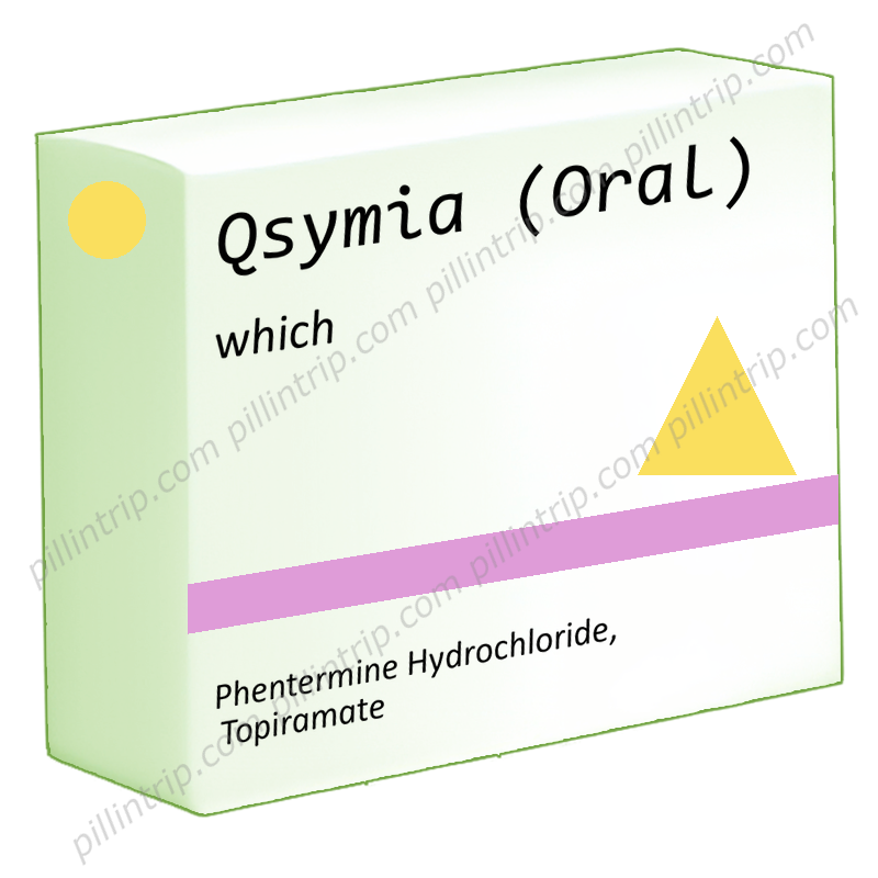 Qsymia (Oral) : Kullanımı, Yan Etkileri, Etkileşimler, Dozaj / Pillintrip