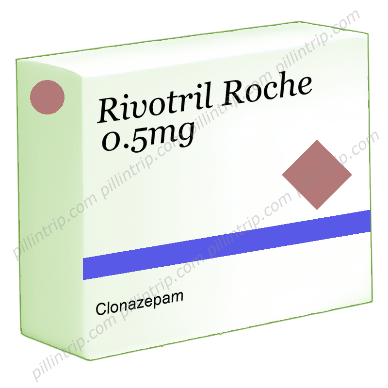 Rivotril Roche 0.5mg : Usos, Efectos Secundarios, Interacciones, Dosis ...