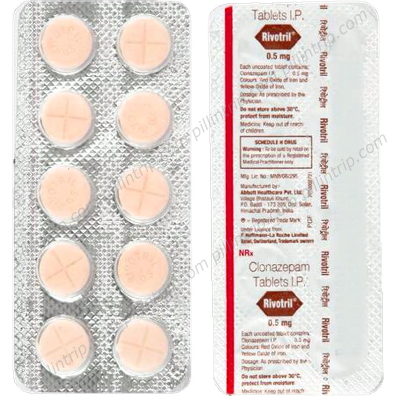 Rivotril Roche 0.5mg : Uses, Side Effects, Interactions, Dosage ...