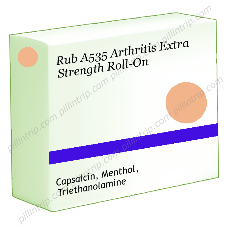 Rub A535 Arthritis Extra Strength Roll-On : Применение, Побочные ...