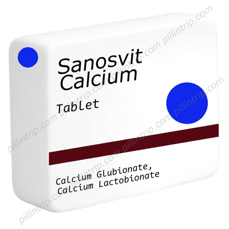 Sanosvit Calcium : Uses, Side Effects, Interactions, Dosage / Pillintrip