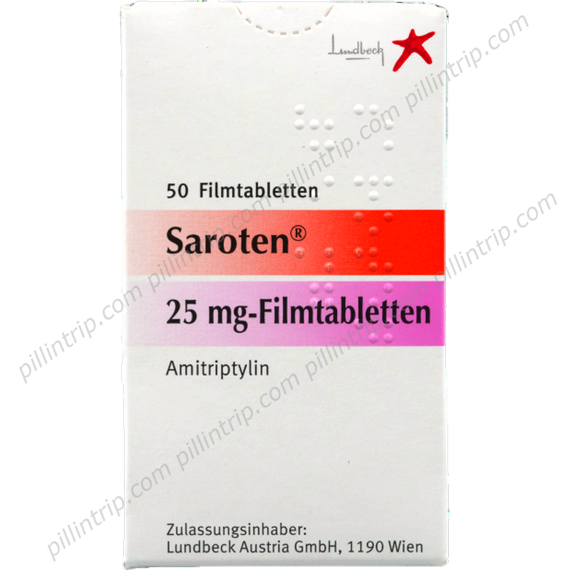 Sarotex 25mg : Uses, Side Effects, Interactions, Dosage / Pillintrip