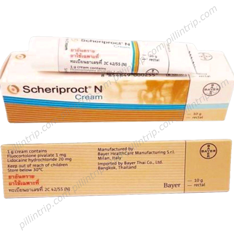 Scheriproct N : Usos, Efeitos Colaterais, Interações, Dosagem / Pillintrip