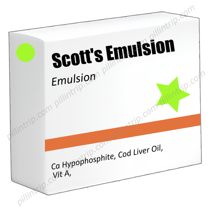 Scott's Emulsion : Uses, Side Effects, Interactions, Dosage / Pillintrip