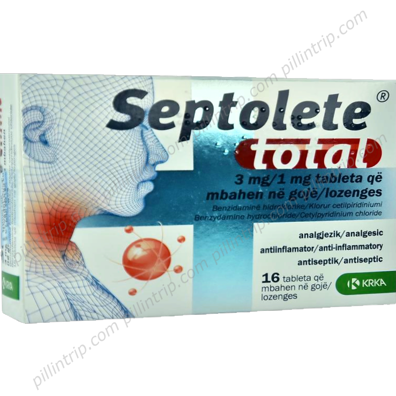 Septolete total : Kullanımı, Yan Etkileri, Etkileşimler, Dozaj / Pillintrip