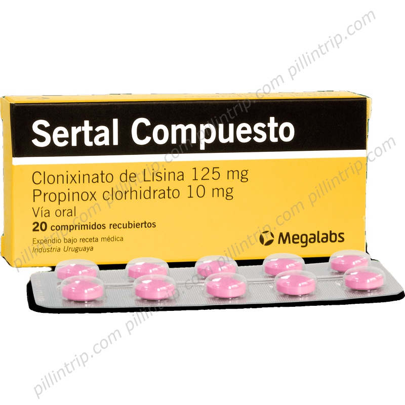 Sertal Compuesto : Uses, Side Effects, Interactions, Dosage / Pillintrip