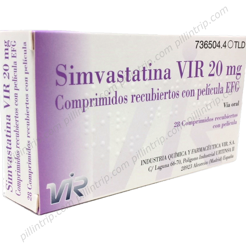 Simvastatina Vir : Usos, Efectos Secundarios, Interacciones, Dosis ...