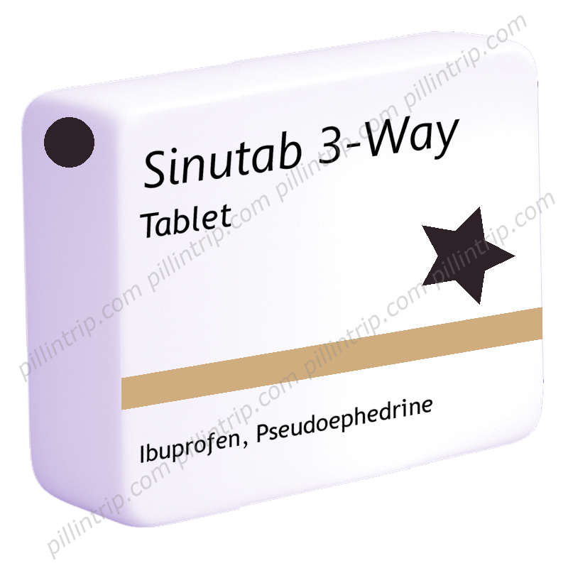 Sinutab 3-Way : Uses, Side Effects, Interactions, Dosage / Pillintrip