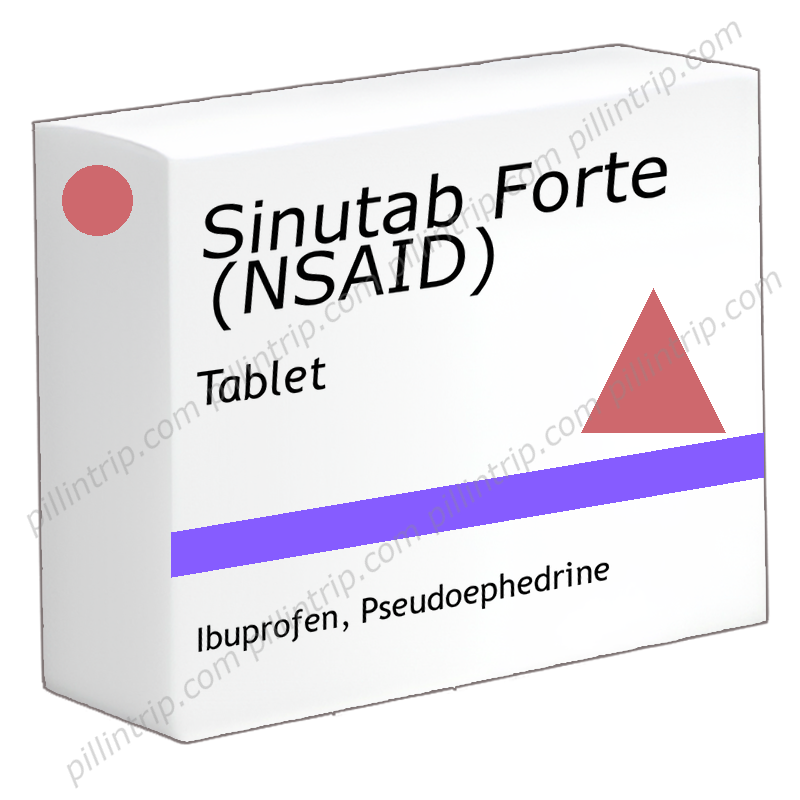Sinutab Forte (NSAID) : Usos, Efectos Secundarios, Interacciones, Dosis ...
