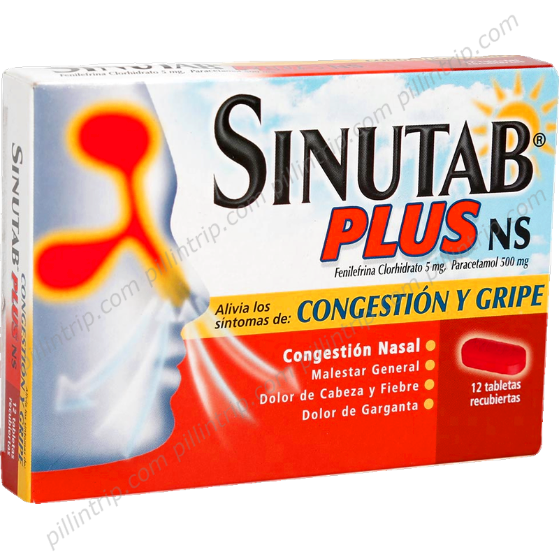 Sinutab Plus : Usos, Efectos Secundarios, Interacciones, Dosis / Pillintrip