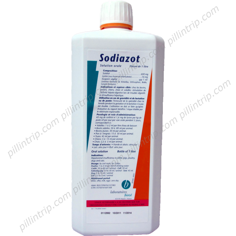 Sodiazot (Lysine,Sorbitol) : Uses, Side Effects, Interactions, Dosage ...