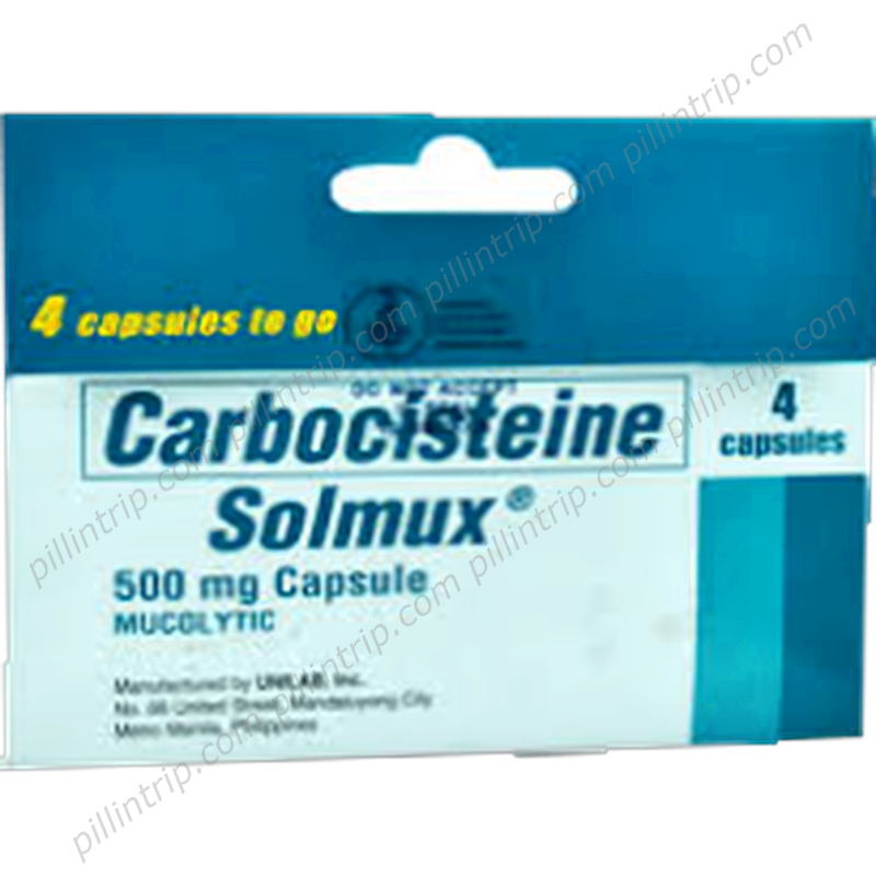 Solmux Capsule : Uses, Side Effects, Interactions, Dosage / Pillintrip